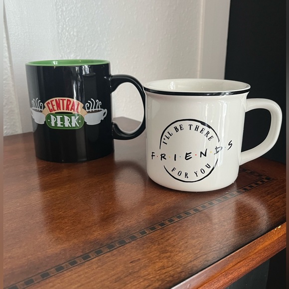 Pottery Barn | Kitchen | Friends Tv Series Coffee Mugs Set Of 2 | Poshmark
